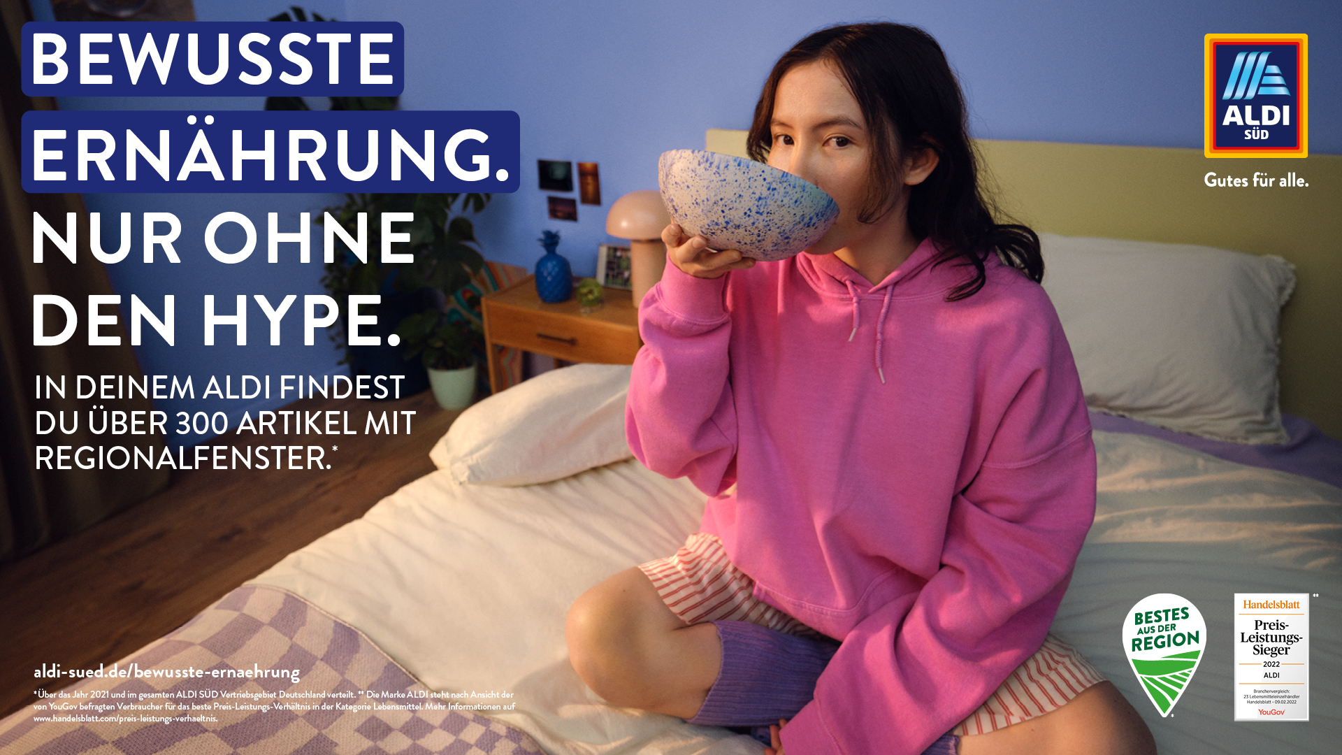 „Bewusste Ernährung – Nur ohne den Hype“ - ALDI SÜD motiviert mit neuer Kampagne zu bewusster ...